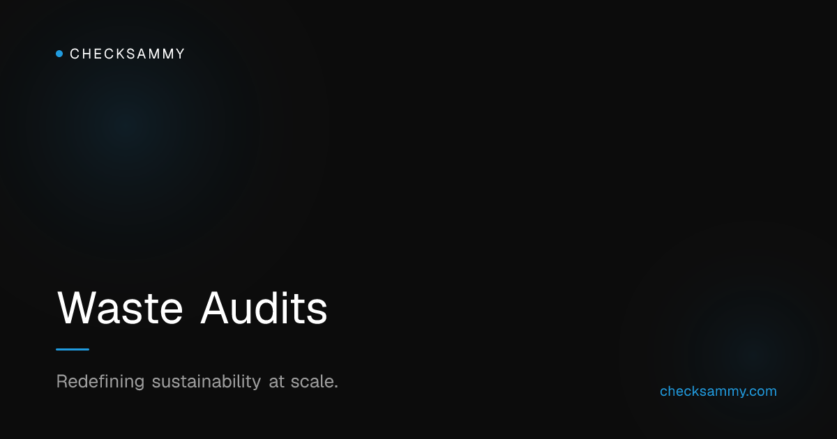 Waste Audits
